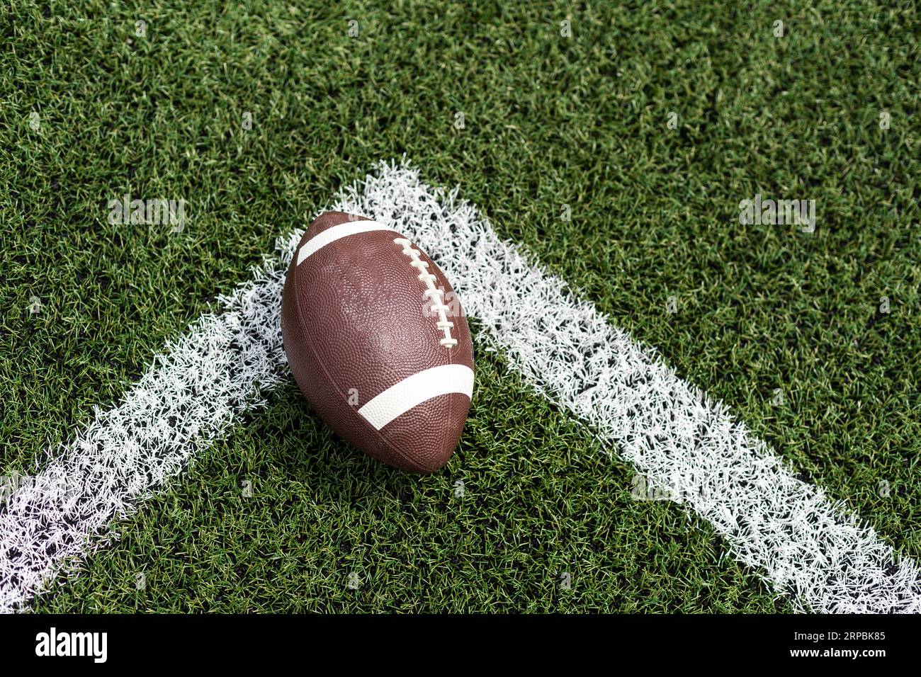 Football pitch goal low angle hi-res stock photography and images - Alamy