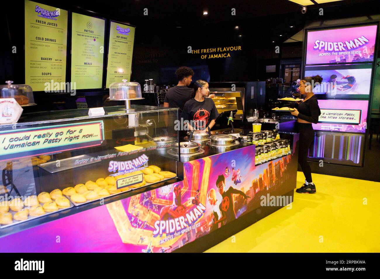 EDITORIAL USE ONLY Jamaica Patty Co. in Covent Garden collaborates with ...
