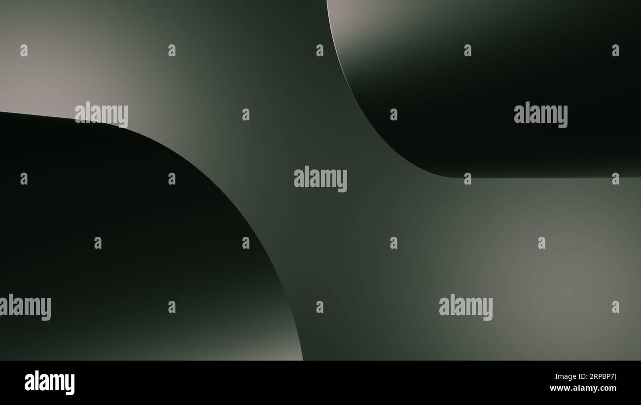 Abstract 3d rendering pf a modern metal cylinder geometric background ...