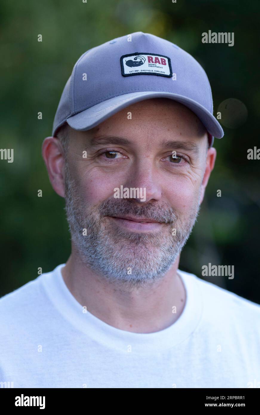 Daniel Petty after talking to media outside Crossflatts primary in ...