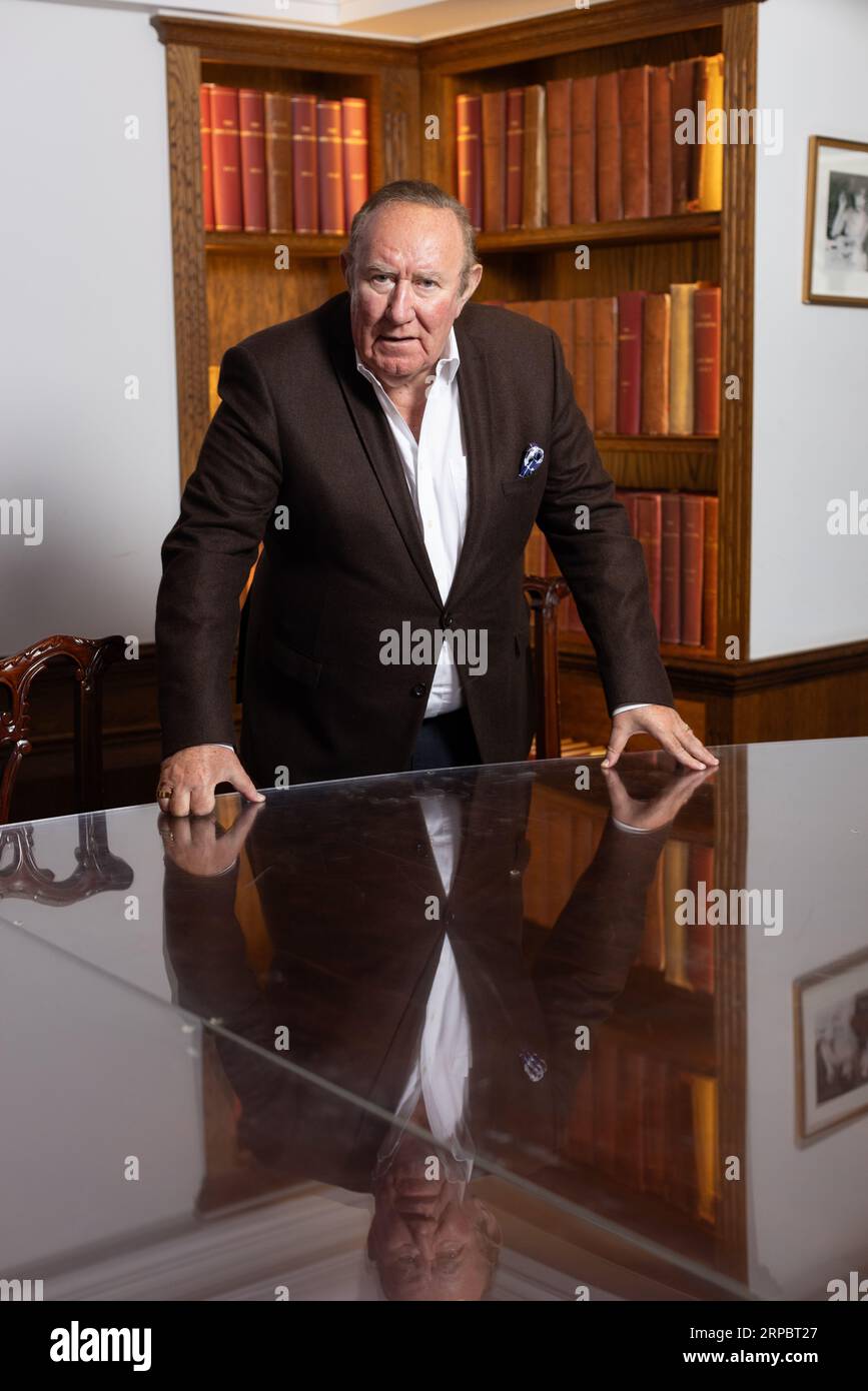 Andrew Neil, Scottish journalist and broadcaster who is chairman of The ...