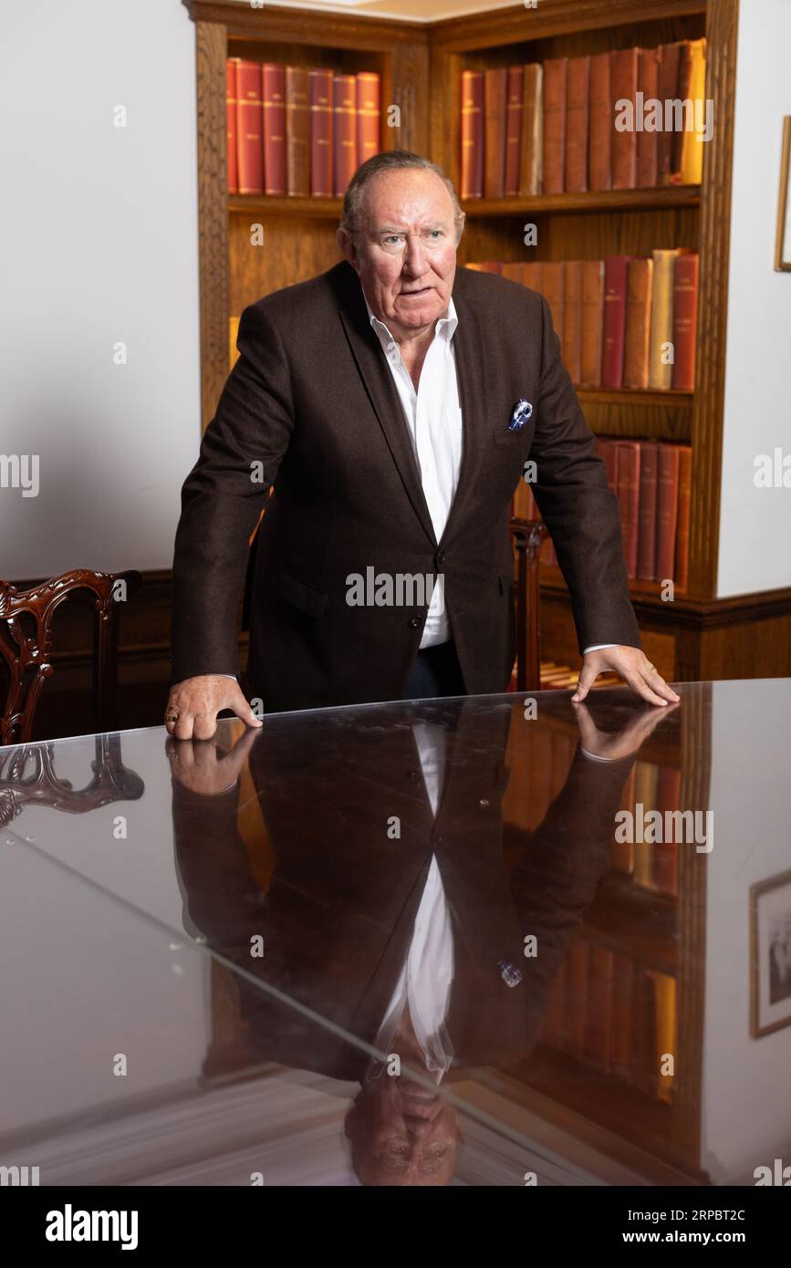 Andrew Neil, Scottish journalist and broadcaster who is chairman of The ...