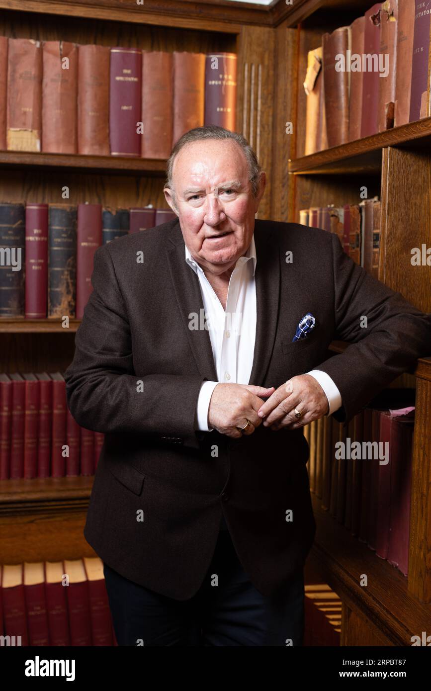 Andrew Neil, Scottish journalist and broadcaster who is chairman of The ...