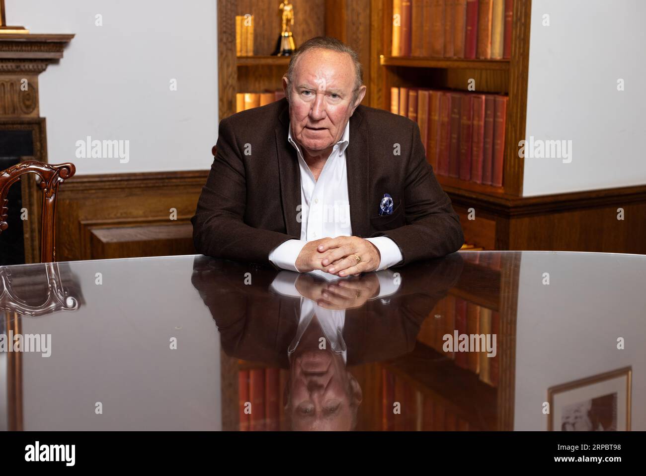 Andrew Neil, Scottish journalist and broadcaster who is chairman of The ...