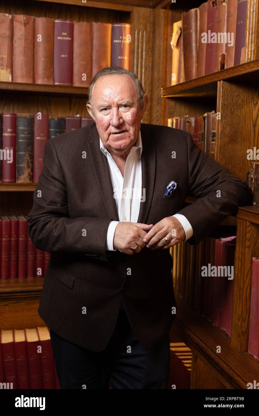 Andrew Neil, Scottish journalist and broadcaster who is chairman of The ...