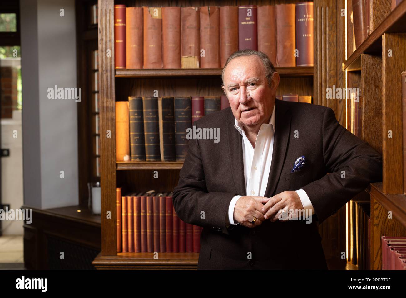 Andrew Neil, Scottish journalist and broadcaster who is chairman of The ...