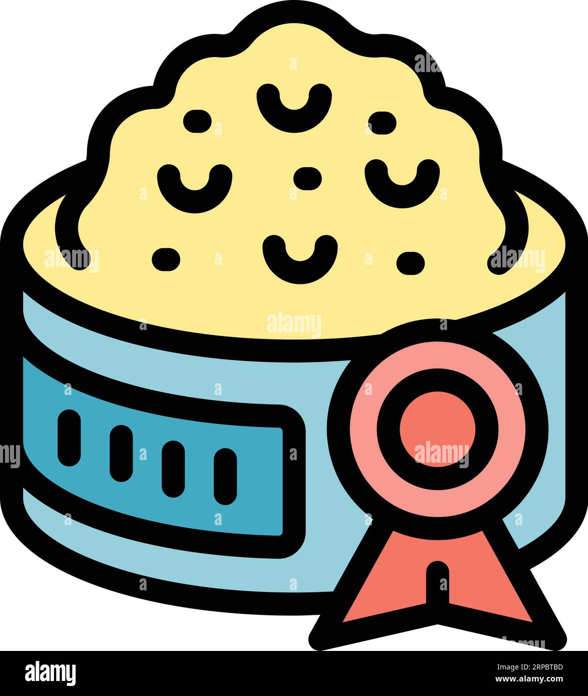 Collagen powder icon outline vector. Cell molecule. Serum cosmetic ...