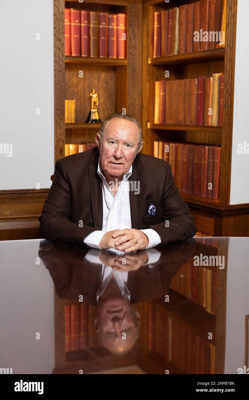 Andrew Neil, Scottish journalist and broadcaster who is chairman of The ...