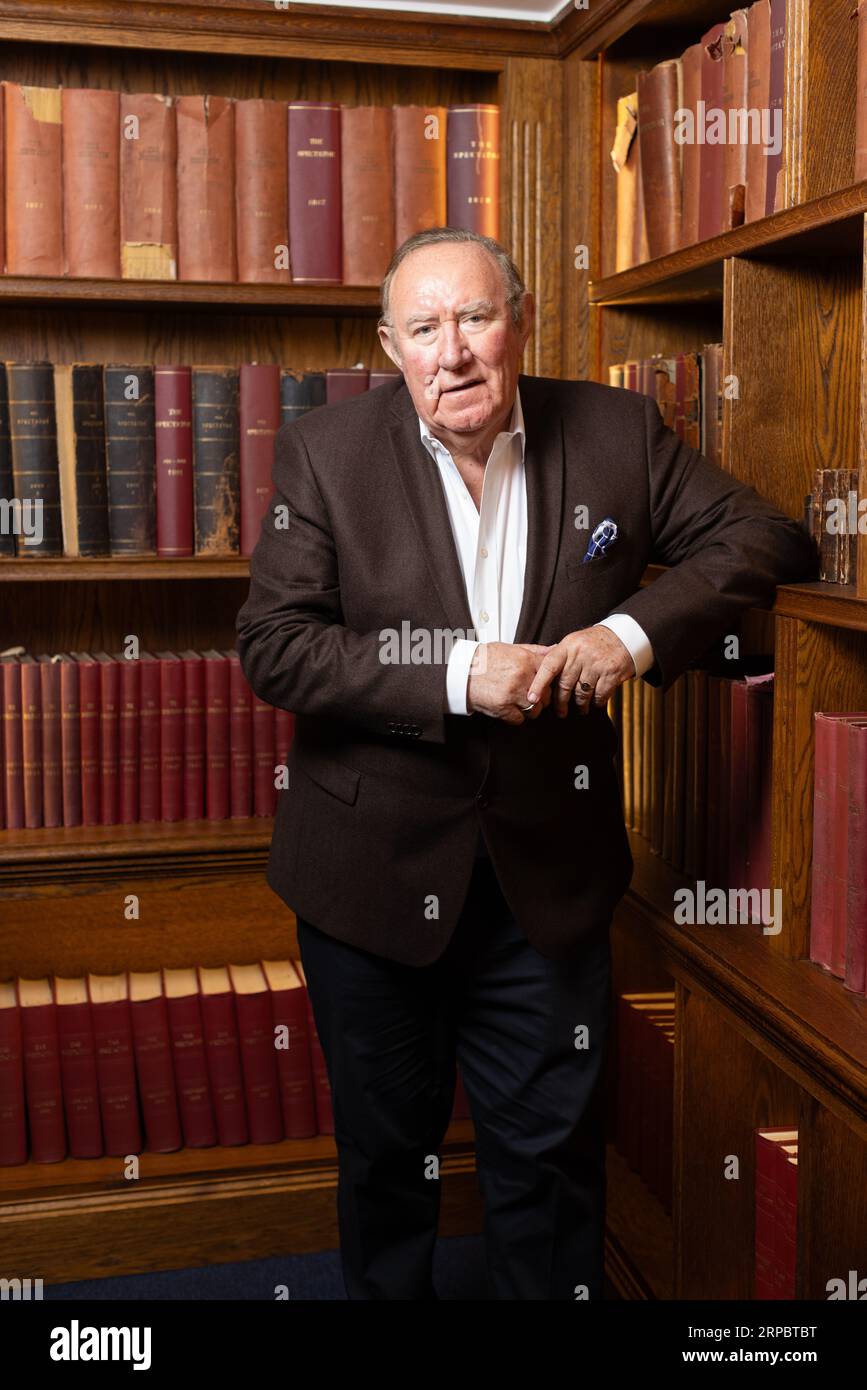 Andrew Neil, Scottish journalist and broadcaster who is chairman of The ...