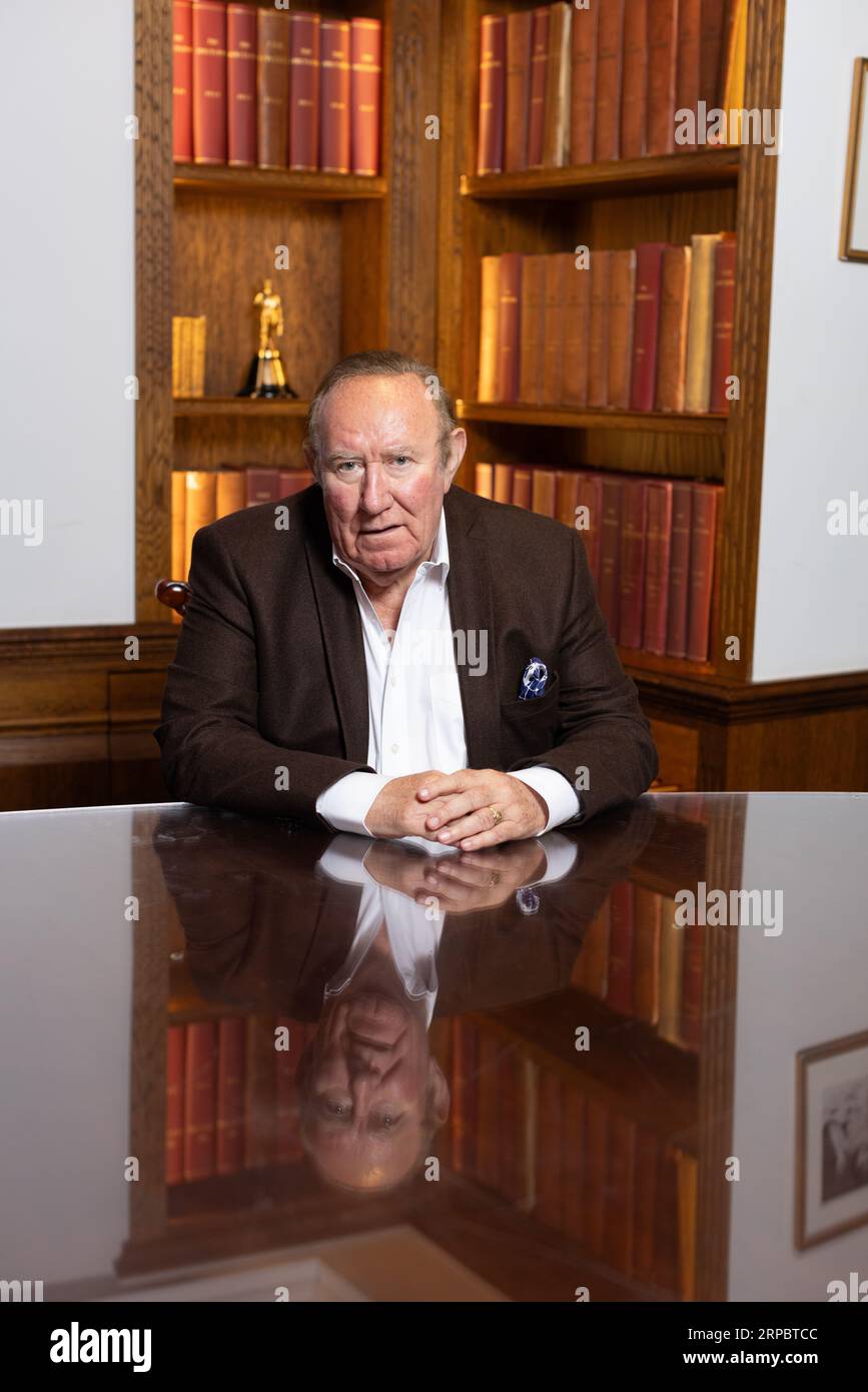 Andrew Neil, Scottish journalist and broadcaster who is chairman of The ...