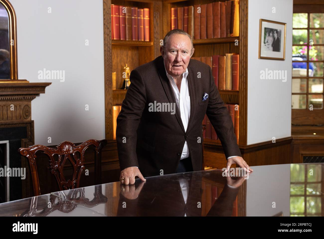 Andrew Neil, Scottish journalist and broadcaster who is chairman of The ...