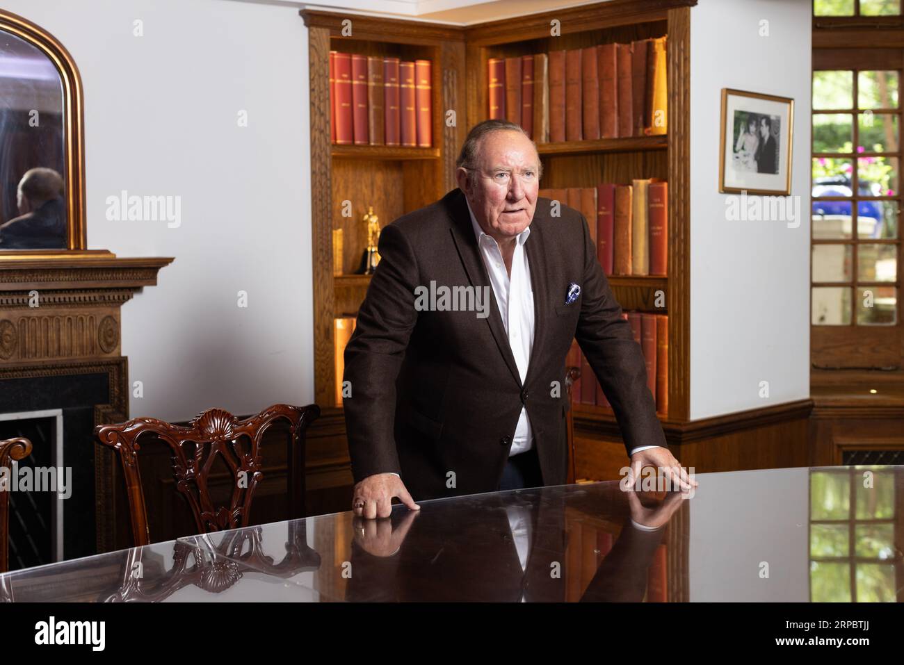 Andrew Neil, Scottish journalist and broadcaster who is chairman of The ...