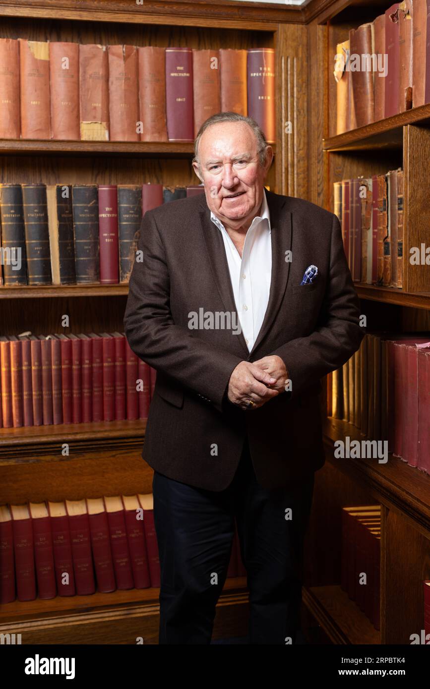 Andrew Neil, Scottish journalist and broadcaster who is chairman of The ...