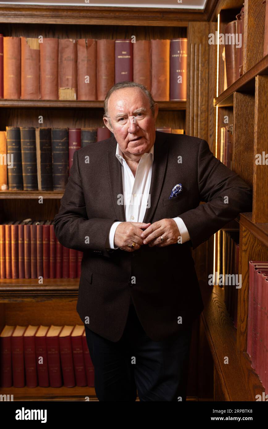 Andrew Neil, Scottish journalist and broadcaster who is chairman of The ...