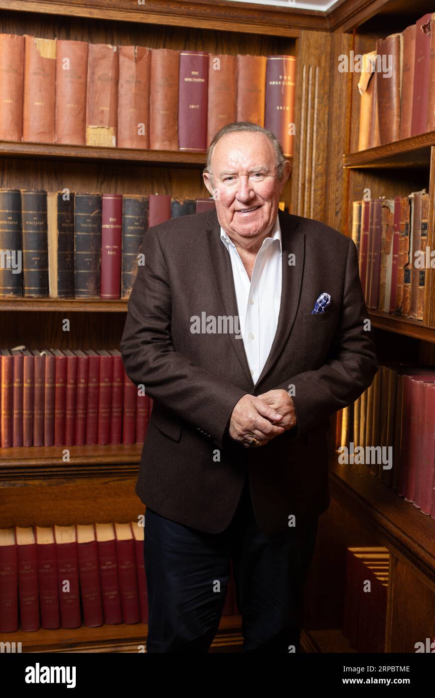Andrew Neil, Scottish journalist and broadcaster who is chairman of The ...
