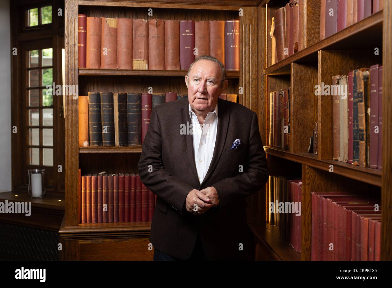 Andrew Neil, Scottish journalist and broadcaster who is chairman of The ...