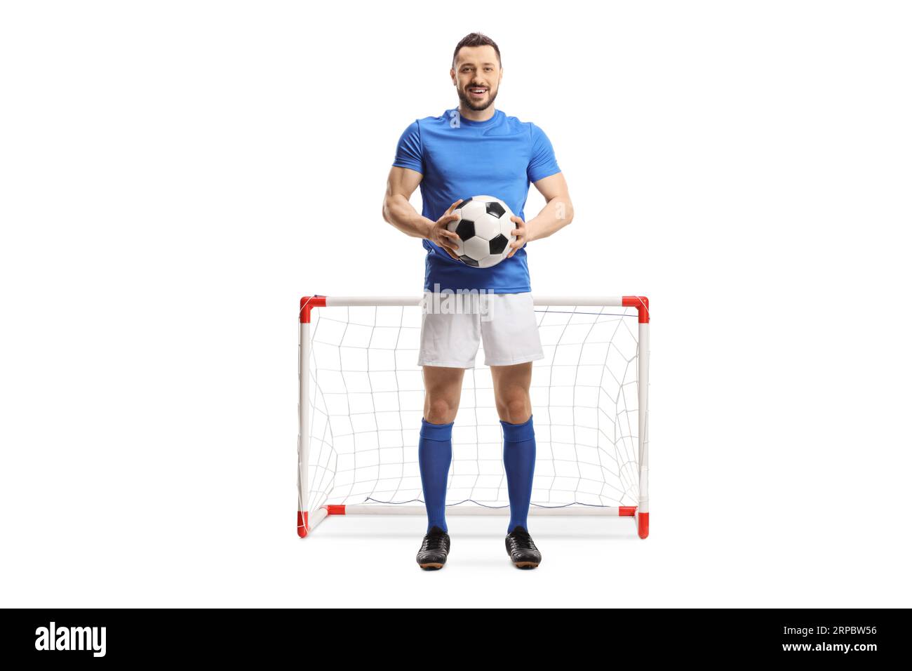 Goalkeeper standing goal hi-res stock photography and images - Alamy