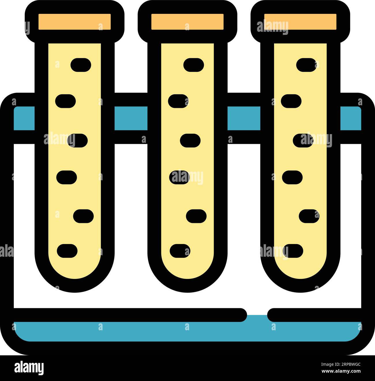 Collagen test tube icon outline vector. Gel skincare. Skin cosmetic ...