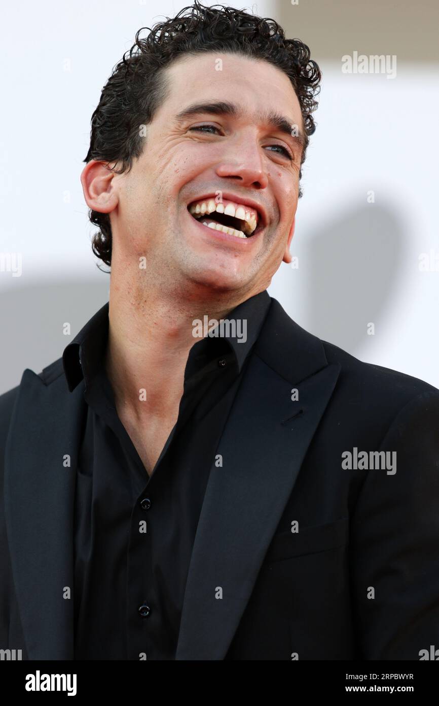 Italy, Lido di Venezia, September 01, 2023: Actor Jaime Lorente (La ...