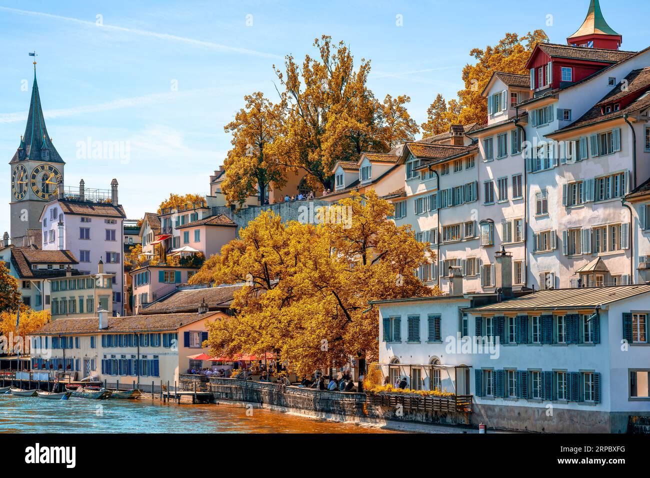 Zurich city old town skyline hi-res stock photography and images - Alamy