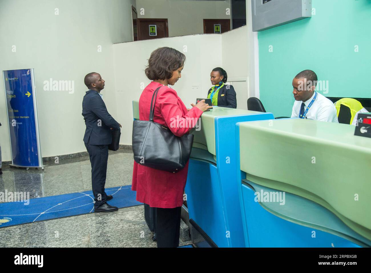 (190618) -- KIGALI, June 18, 2019 -- CEO of RwandAir Yvonne Manzi ...