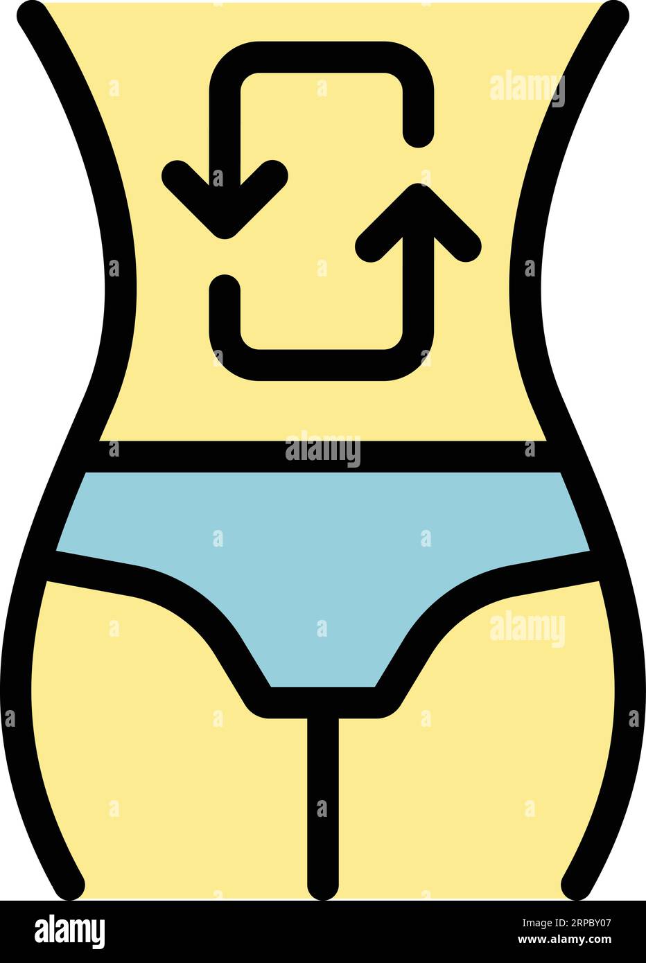 Human enzymes icon outline vector. Structure protein. Chemical zone ...