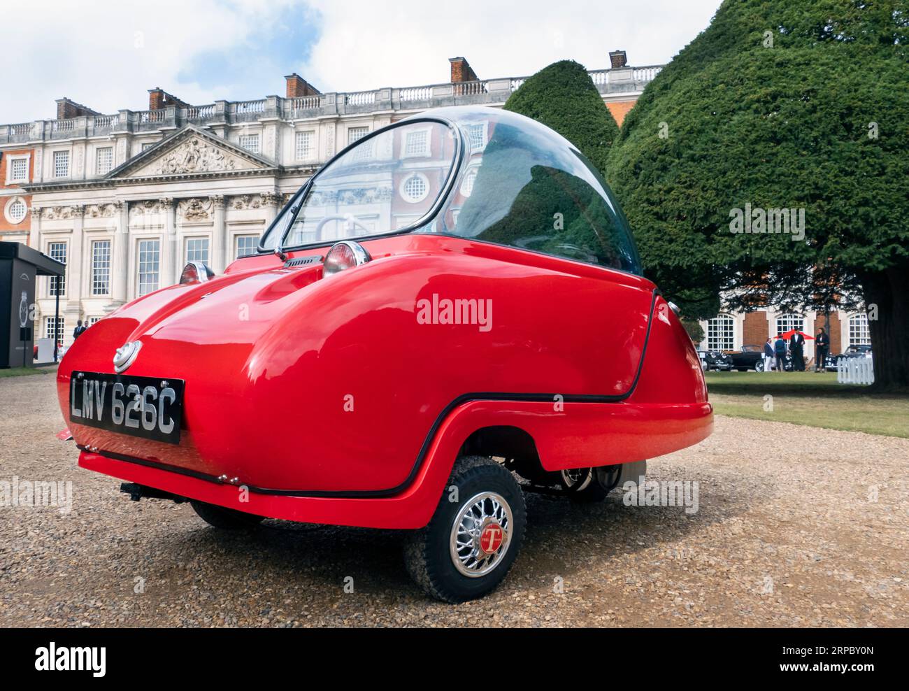 1963 peel P50 at the Concours of Elegance at Hampton Court Palace ...