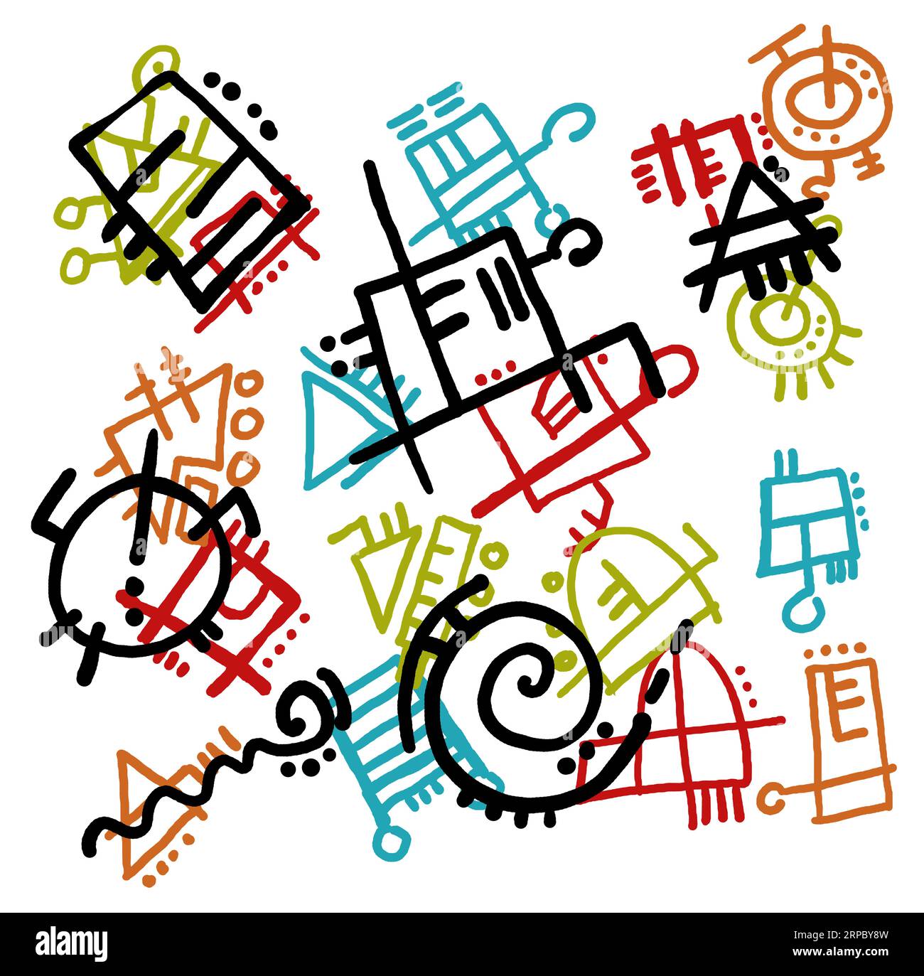 Abstract line grid background Cut Out Stock Images & Pictures - Alamy