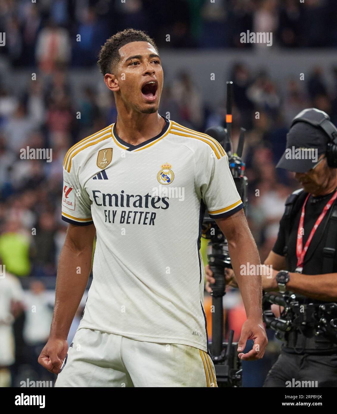 Jude bellingham goal celebration hi-res stock photography and images ...