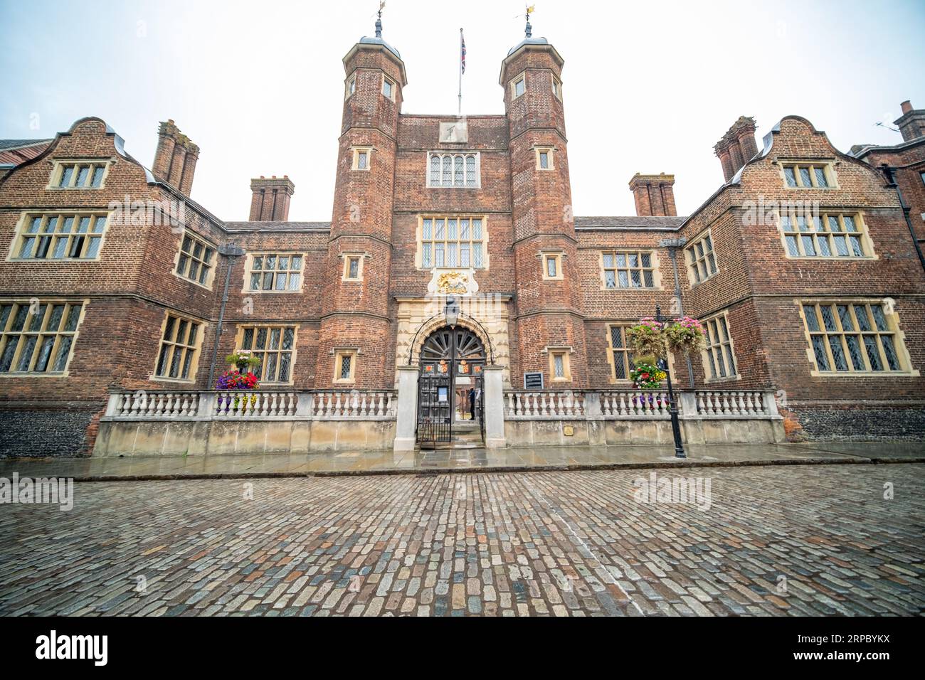GUILDFORD, SURREY, UNITED KINGDOM- AUGUST 31, 2023: Abbots Hospital in ...
