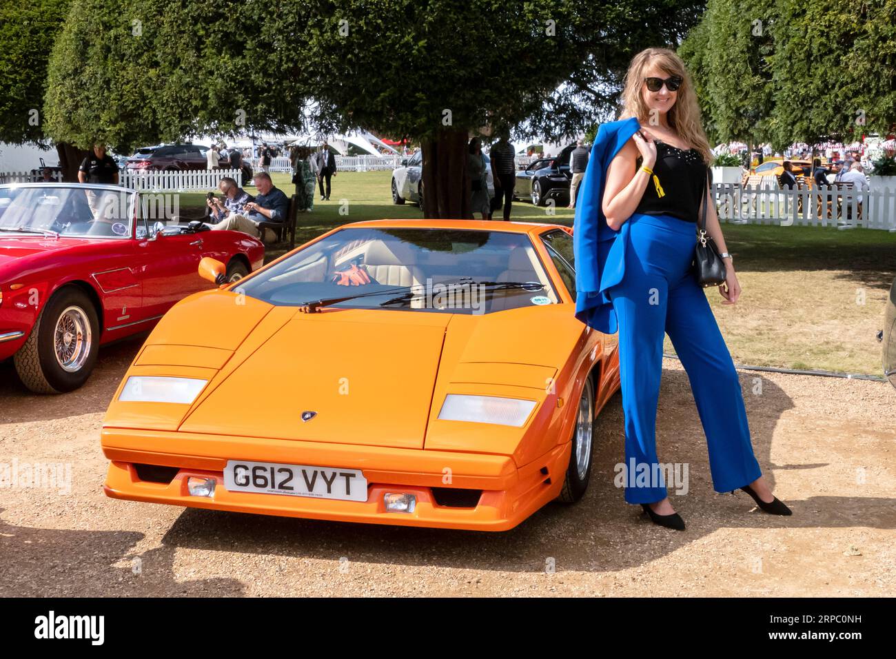 1990 Lamborghini Countach 25th Anniversary at the Concours of Elegance ...