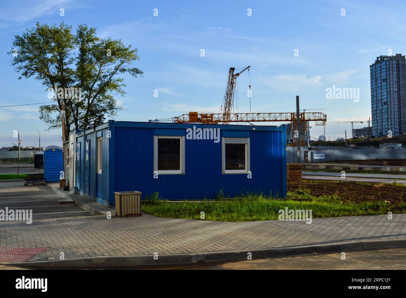electrical house with power lines. house with air conditioning for ...
