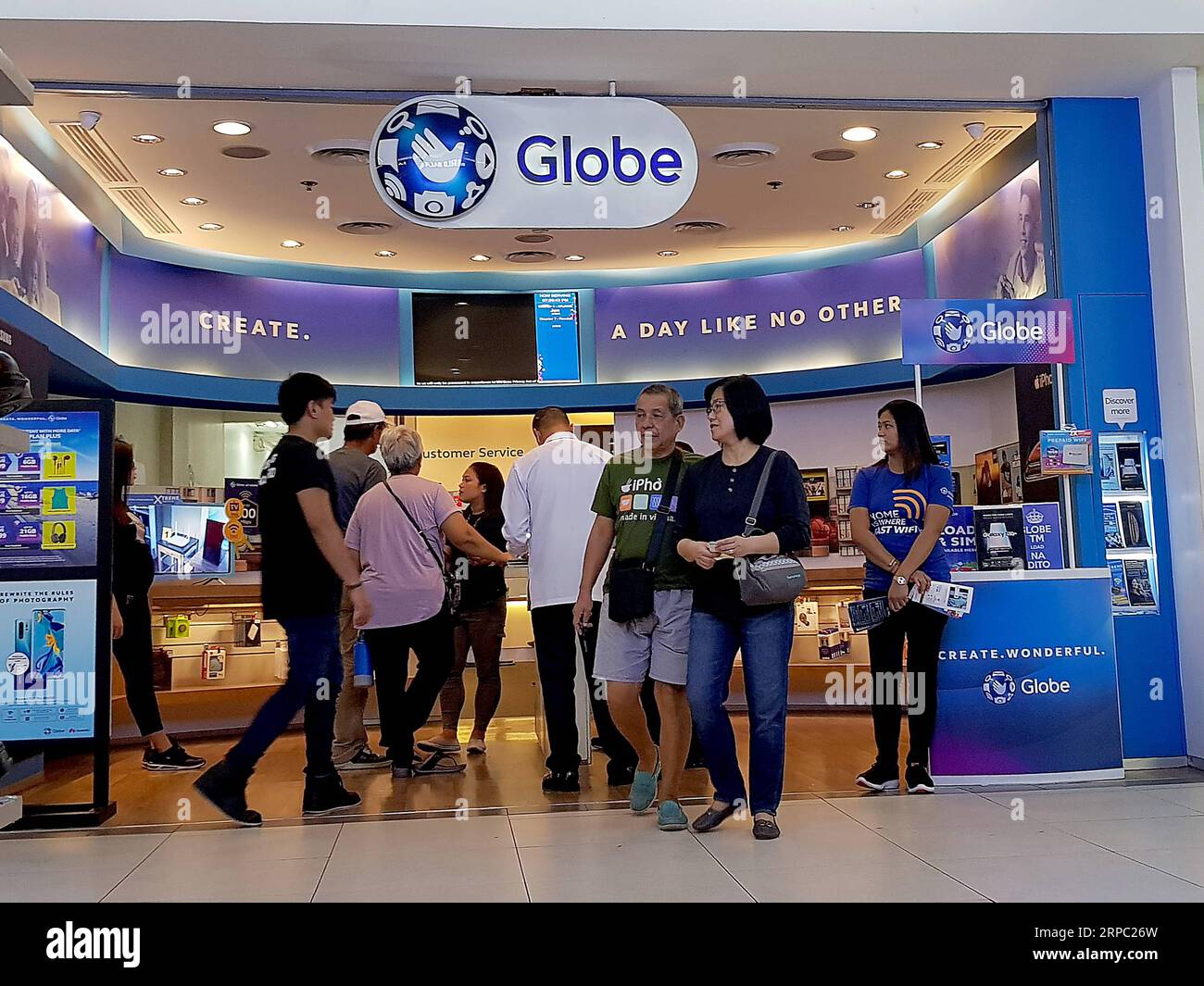 Globe telecom hi-res stock photography and images - Alamy