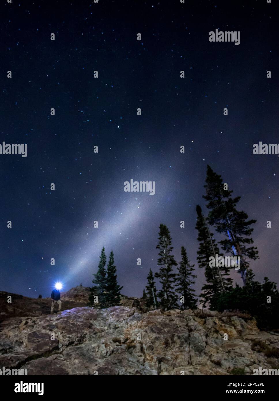Night sky constellation person hi-res stock photography and images - Alamy