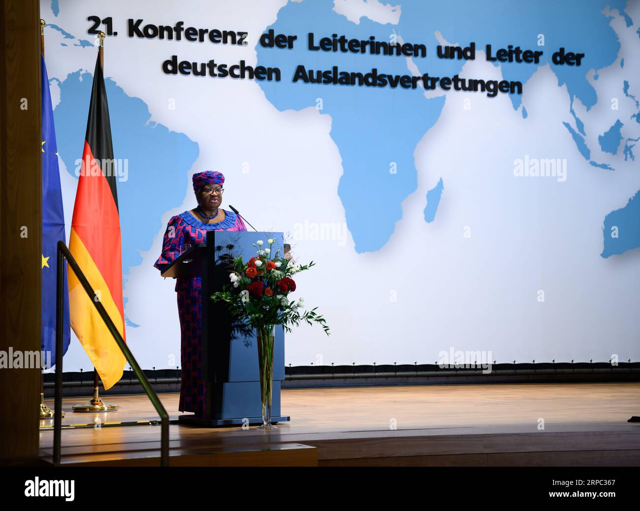 Berlin, Germany. 04th Sep, 2023. Ngozi Okonjo-Iweala, WTO Director ...