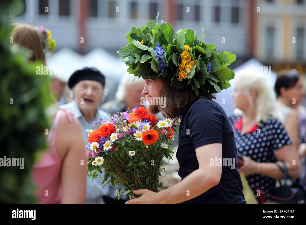 Man Flower Wreaths