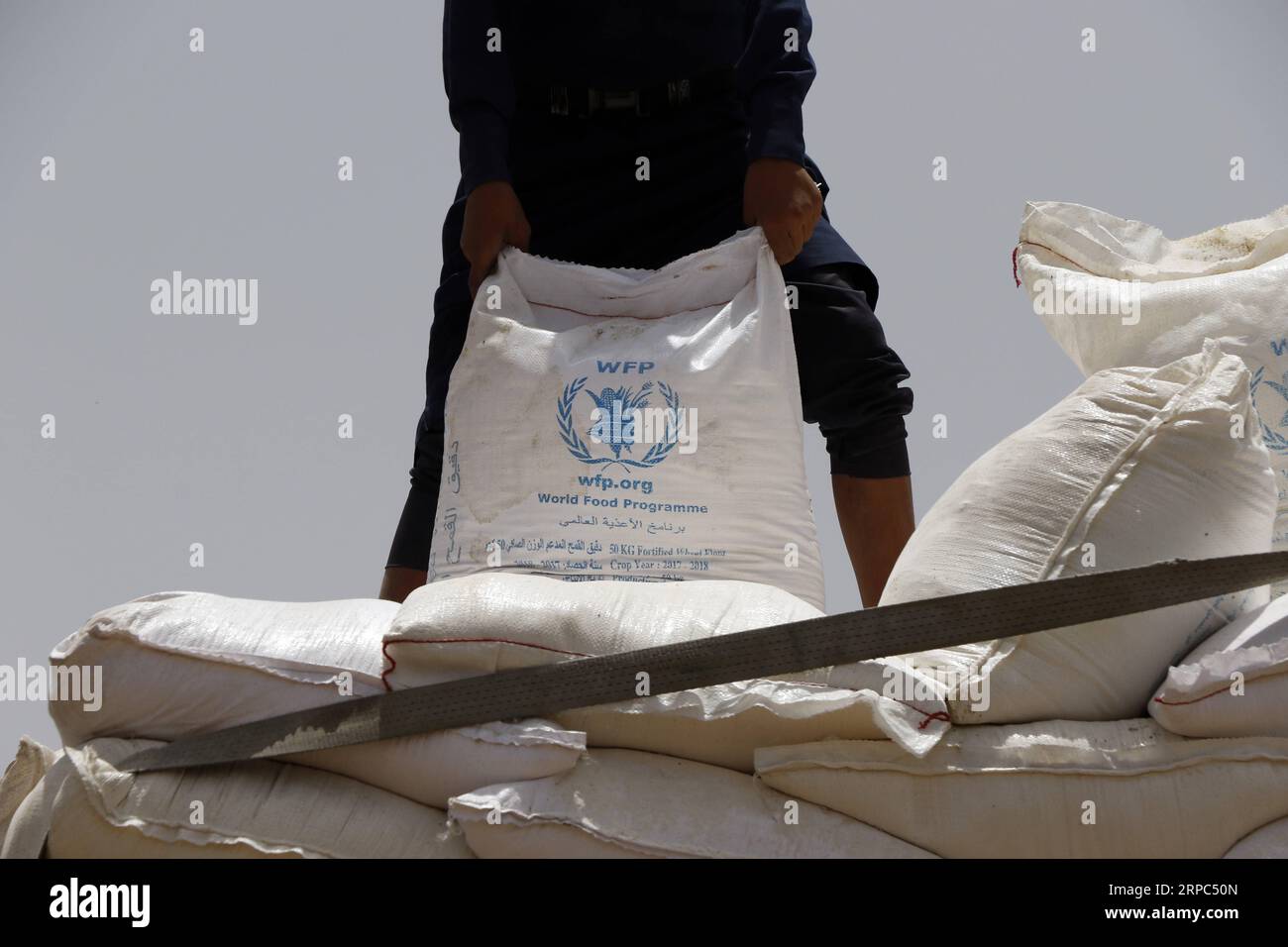 Yemen sana houthis wfp fod hi-res stock photography and images - Alamy