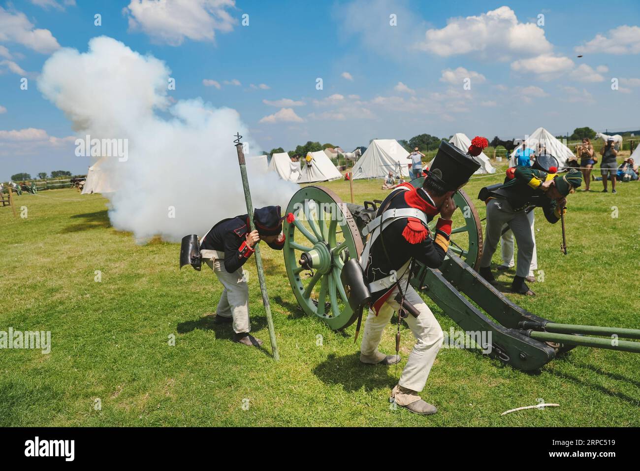 Waterloo cannon hi-res stock photography and images - Alamy