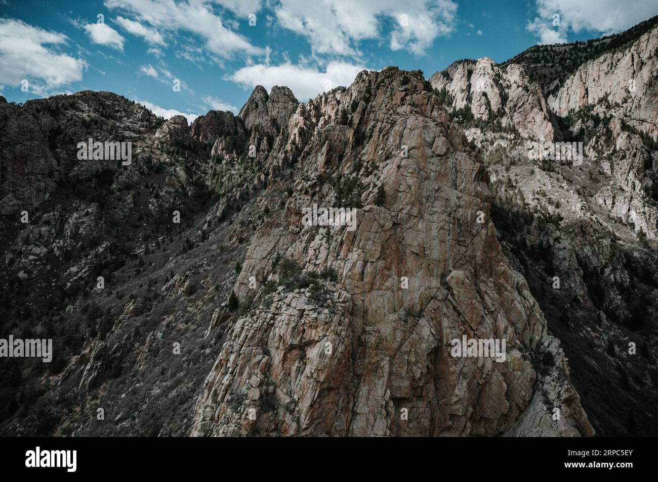 Dramatic view of mountain landscape near Albuquerque New Mexico Stock ...