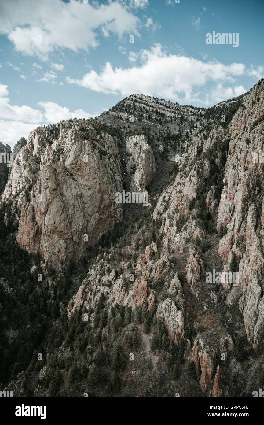 Incredible view steep mountain hi-res stock photography and images - Alamy