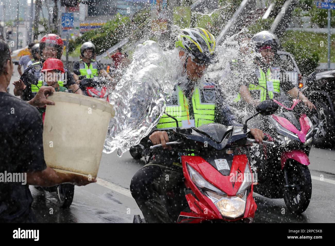 (190624) -- SAN JUAN CITY, June 24, 2019 -- People celebrate the annual ...