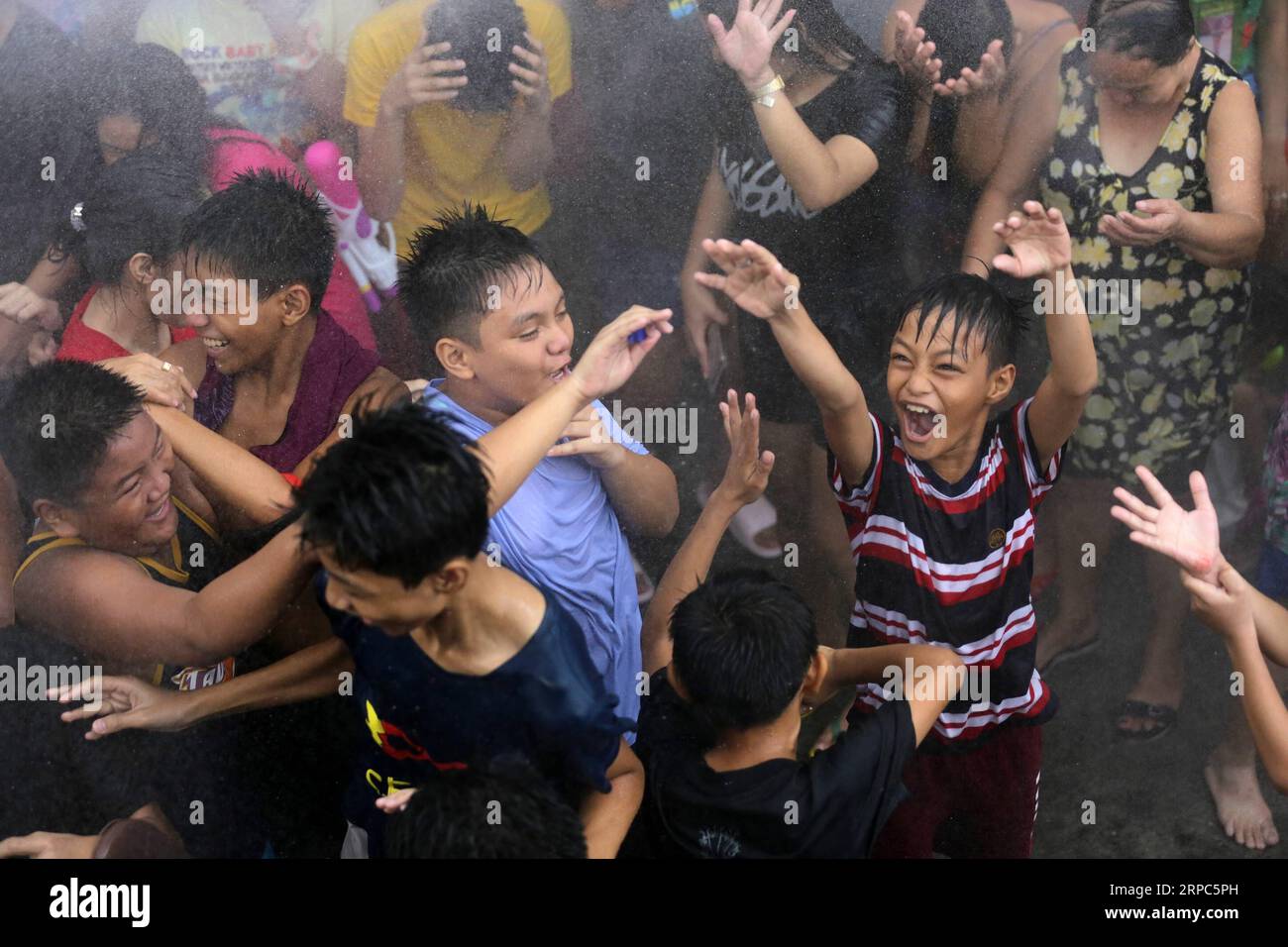 (190624) -- SAN JUAN CITY, June 24, 2019 -- People celebrate the annual ...