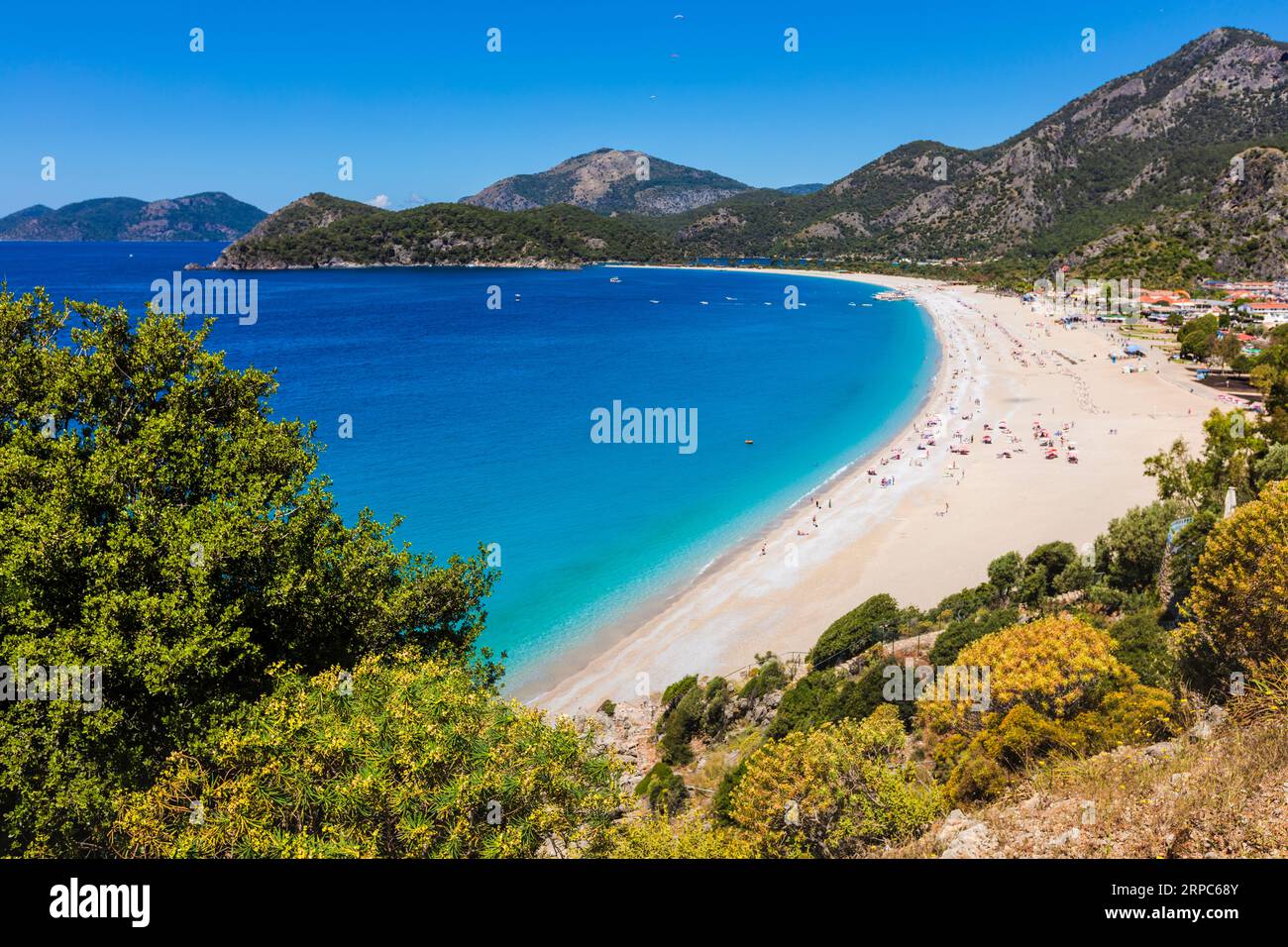 Azure seaside of Turkey Stock Photo - Alamy