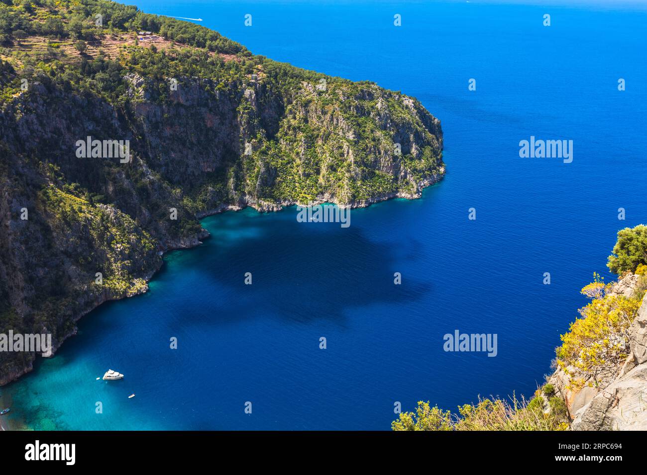 Azure seaside of Turkey Stock Photo - Alamy