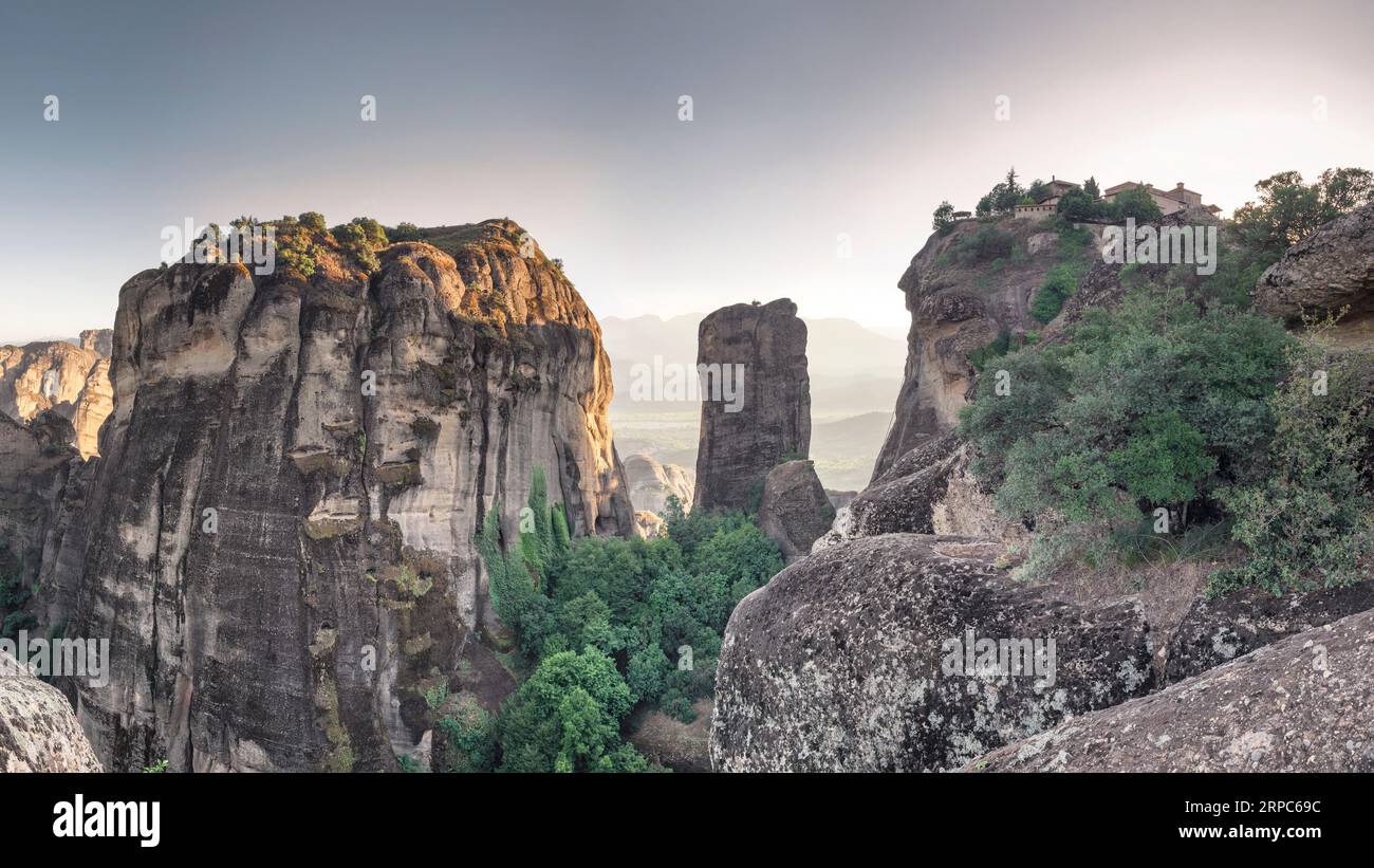 Panorama great meteoron monastery hi-res stock photography and images ...
