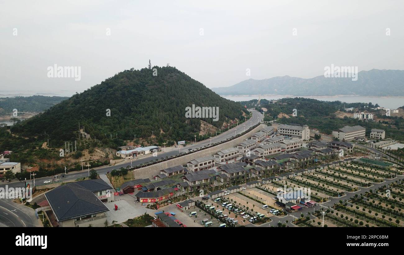 (190625) -- SHIJIAZHUANG, June 25, 2019 -- Aerial photo taken on June ...