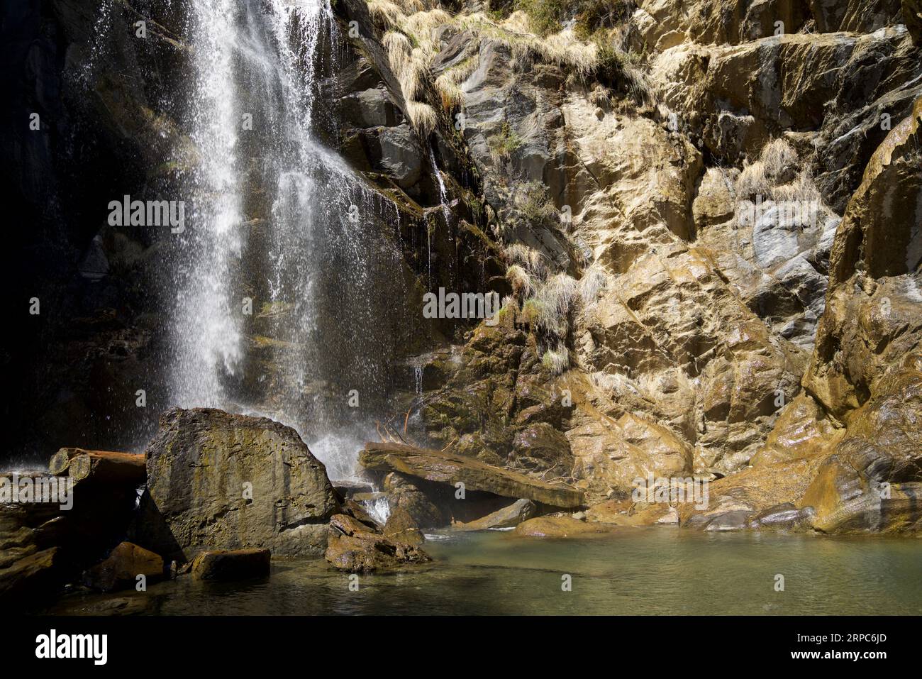 Tena waterfall hi-res stock photography and images - Alamy