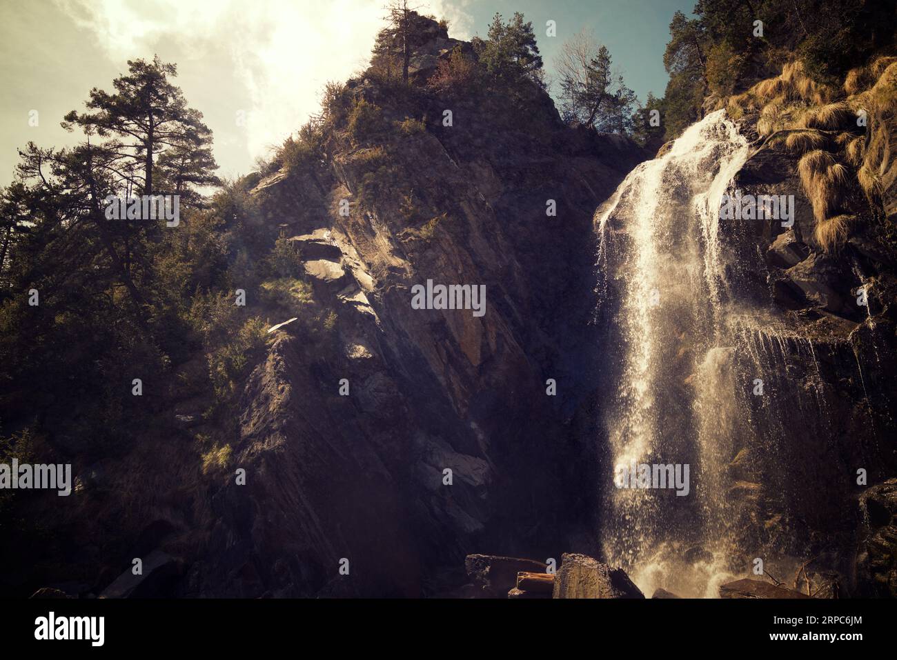 Tena waterfall hi-res stock photography and images - Alamy