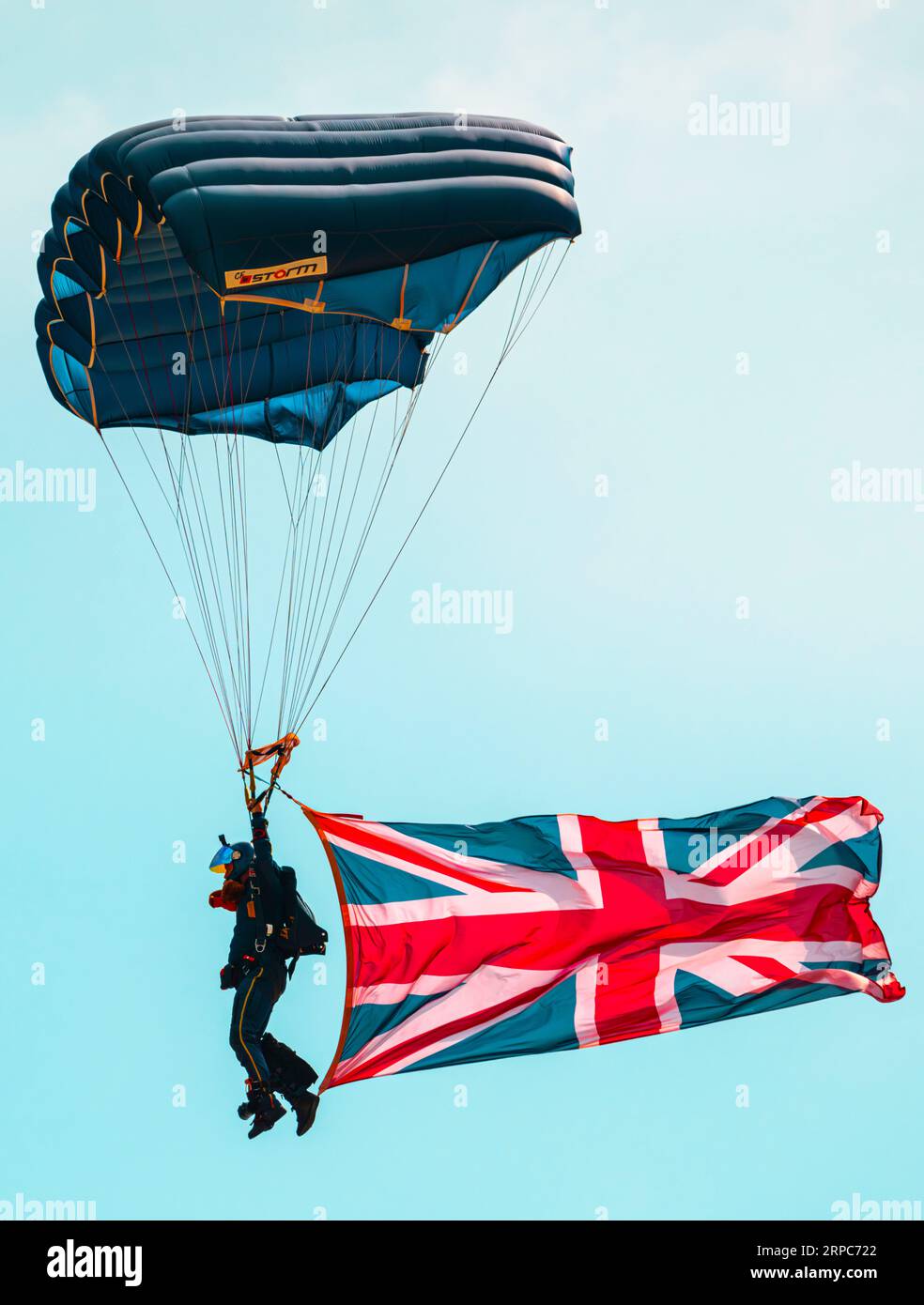 The British Army Tigers Freefall Parachute Display Team. BOURNEMOUTH ...
