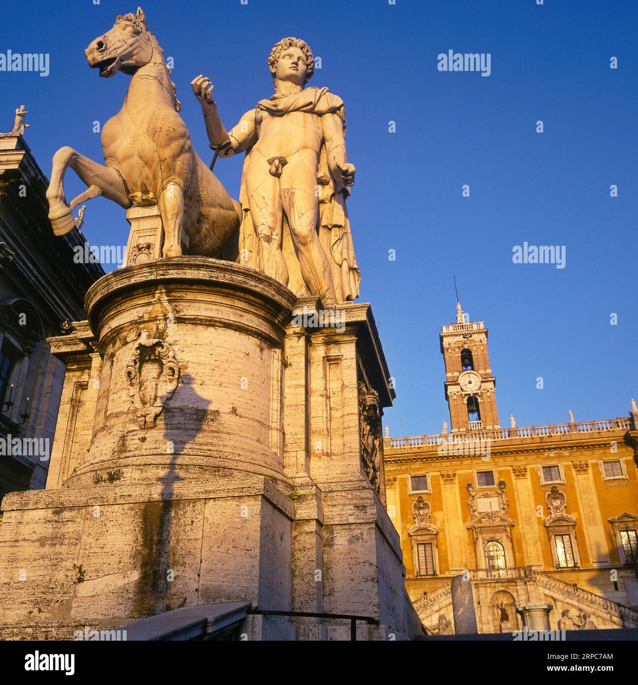Horse statue rome hi-res stock photography and images - Alamy